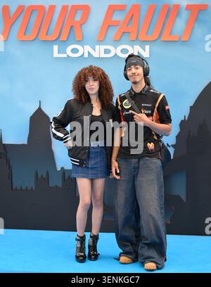 Amazing Arabella attends the "Your Fault: London" UK Premiere at ...
