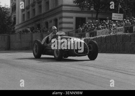 Alberto Ascari, Scuderia Ferrari, Ferrari 125 F1 1.5 V12 s, 1950 Monaco ...
