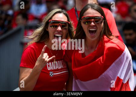prior to group B World Cup soccer action between Canada and Bosnia and ...