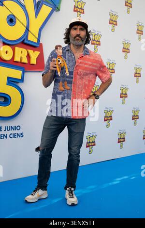 David Gomez attends the premiere of "Toy Story 5" at Cines Callao on ...