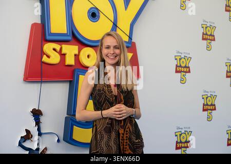 Esperaldo Moya attends the premiere of "Toy Story 5" at Cines Callao on ...