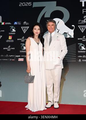Liu Tao , Brunello Cucinelli 72nd Taormina Film Festival Red carpet 3rd ...