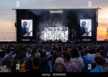 Porto, Portugal, 12 June 2026. British shoegaze band Slowdive perform ...