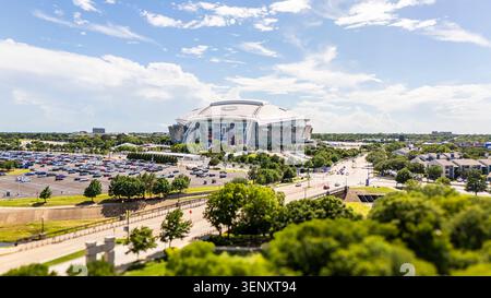 General outside view of the Dallas Stadium ahead of the FIFA World Cup ...