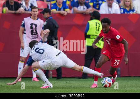 20 June 2026, Canada, Toronto: Soccer, Men's, 2026 World Cup, Germany ...