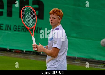 Halle, Deutschland. 13th June, 2026. Tom Gentzsch (Deutschland ...