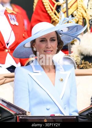 London, UK. 13th June, 2026. Princess Catherine, Princess Charlotte ...