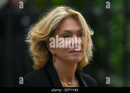 Valerie Pecresse Deschamps at the funeral of Bernadette Chirac at the ...