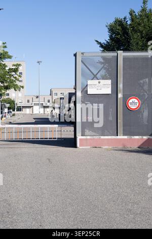 Milano, Italia. 13th June, 2026. Milan, Entrance to Bollate Prison ...