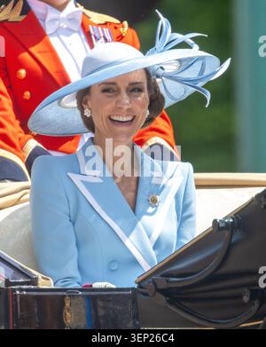 London, UK. 13th June, 2026. Prince Willaim, Prince Edwad and Princess ...
