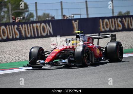 Spain, Barcelona, 13th June 2026, Charles Leclerc, Ferrari, during the ...