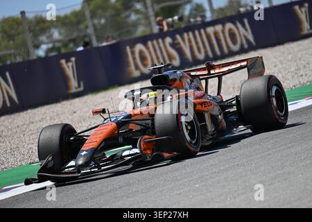 Spain, Barcelona, 13th June 2026, Charles Leclerc, Ferrari, during the ...