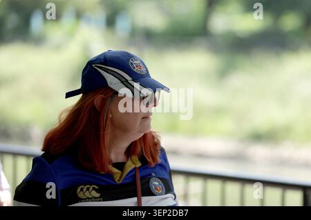 An Exeter Chiefs fan ahead of the Gallagher PREM match at The ...