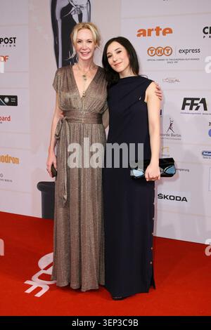 Feo Aladag Sibel Kekilli - 24th European Film Awards, Tempodrom, Berlin ...