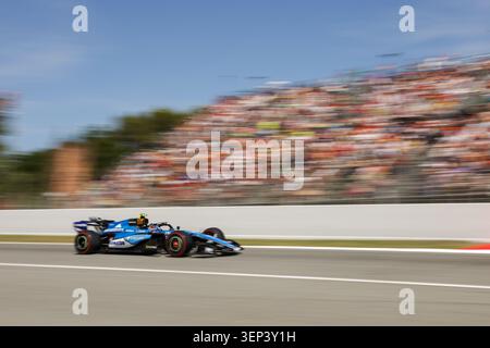 Barcelona, Spain. 13th June, 2026. Franco Colapinto of BWT Alpine ...