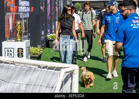 Montmelo, Spain, 13 Jun 2026, Carmen Montero Mundt, George Russell's ...