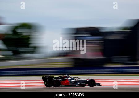 Montmelo, Spain, 13 Jun 2026, Liam Lawson, from New Zealand competes ...