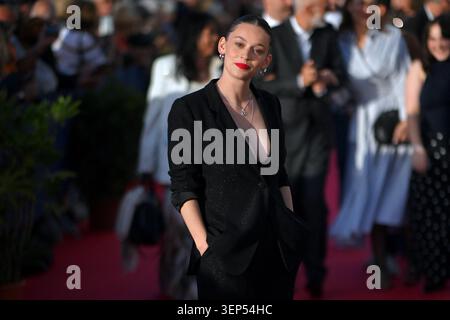 Mara Taquin attends the Closing Ceremony of the 40th Cabourg Film ...