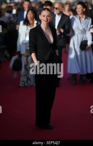 Mara Taquin attends the Closing Ceremony of the 40th Cabourg Film ...