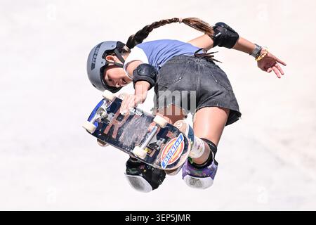 Tom SCHAAR (USA) practice before the Men’s Semifinal WST World Cup Rome ...
