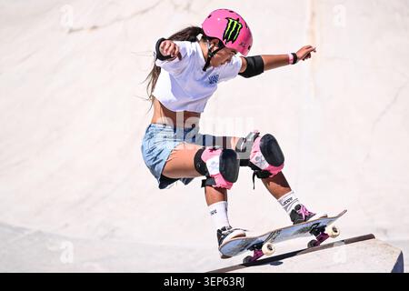 practice before the Men’s Semifinal WST World Cup Rome 2026 at Ostia ...