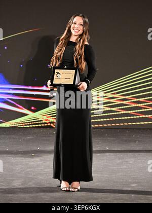 Sarah Toscano 72nd Taormina Film Festival 4th Evening red carpet ...