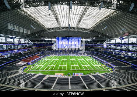 General View inside the Dallas Stadium ahead of the FIFA World Cup 2026 ...