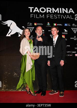 Sandra Kahlert Borte , Derrick Borte , 72nd Taormina Film Festival 4th ...