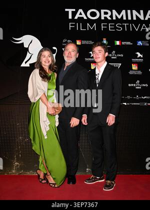 Sandra Kahlert Borte , Derrick Borte , 72nd Taormina Film Festival 4th ...