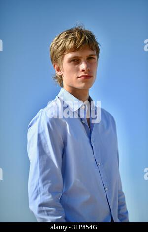 Emmanuel Macchia during Day Four of the 40th Cabourg Film Festival on ...