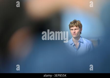 Emmanuel Macchia during Day Four of the 40th Cabourg Film Festival on ...