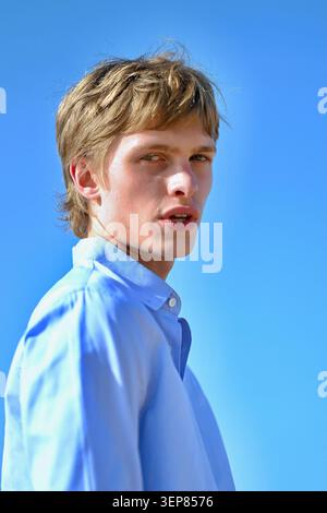 Emmanuel Macchia during Day Four of the 40th Cabourg Film Festival on ...