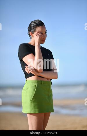 Souheila Yacoub during Day Four of the 40th Cabourg Film Festival on ...