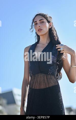 Raya Martigny during Day Four of the 40th Cabourg Film Festival on June ...