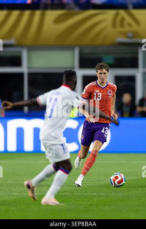 Scotland defender Jack Hendry #13 passes the ball during the second ...