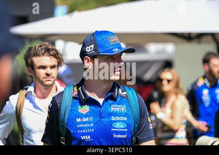 BARCELONA - Max Verstappen (Red Bull Racing) during the Formula 1 ...