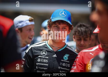 BARCELONA - Andrea Kimi Antonelli (Mercedes) after the Formula 1 ...