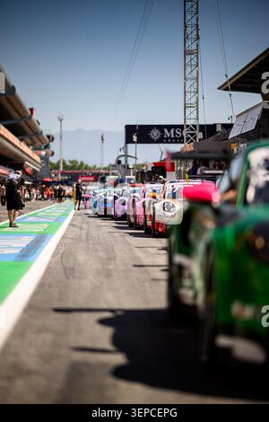 Porsche 911 Cup, Porsche Mobil 1 Supercup at Circuit de Barcelona ...