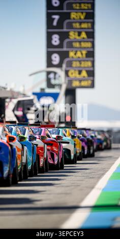 Porsche 911 Cup, Porsche Mobil 1 Supercup at Circuit de Barcelona ...