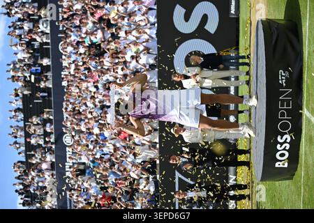 14 June 2026, Baden-Württemberg, Stuttgart: Tennis: ATP Tour ...