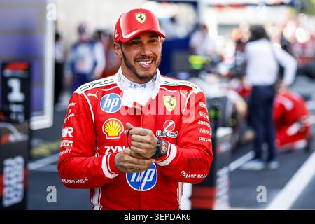 BARCELONA - Lewis Hamilton (Ferrari) after the Formula 1 Barcelona ...