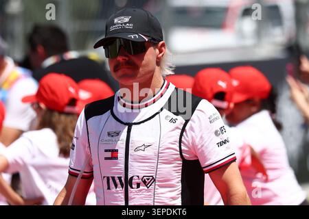 Valtteri Bottas of Cadillac F1 Team on track during the F1 Grand Prix ...