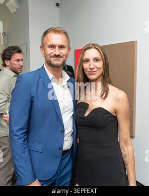 Patrick Vysata and Sabrina Rose attends Faena Residences celebrates NY ...