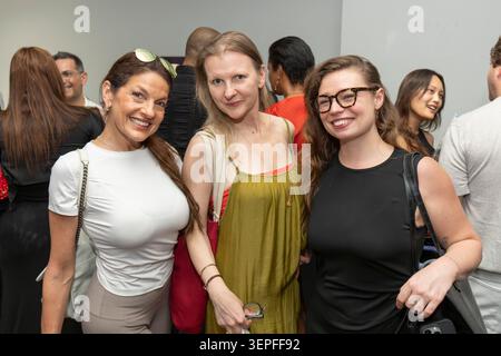 Rena Kliot, Sandra sadowski and Sara Hartless attends Faena Residences ...