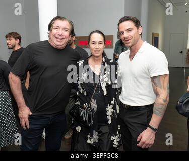 Guest, Cygalle Dias and Trevor Shapiro attends Faena Residences ...