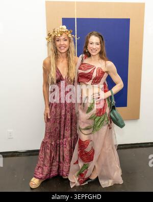 Luciana Pampalone and Claire Comai attends Faena Residences celebrates ...