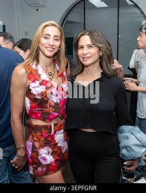 Ariel lindenbaum sebag and guest attends Faena Residences celebrates NY ...