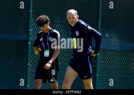 England manager Thomas Tuchel at Swope Soccer Village, Kansas City ...
