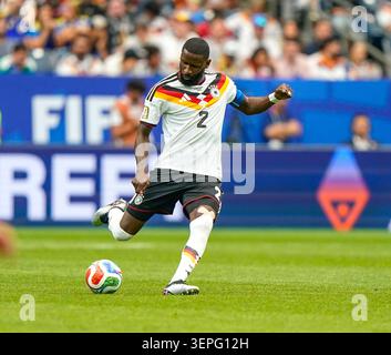 Antonio Ruediger (Germany) looks on during Germany v Cote D'Ivoire ...