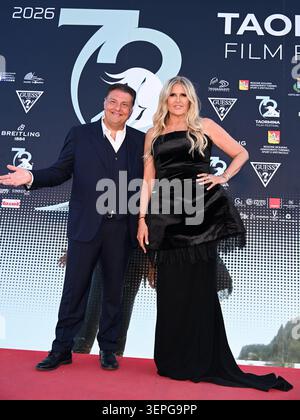 IPA85691291 - Taormina, 72nd Taormina Film Fest 2026 – Day 5, red ...